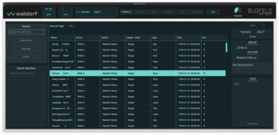 Blofeld Plugin – Waldorf Music