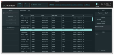 Blofeld Plugin – Waldorf Music