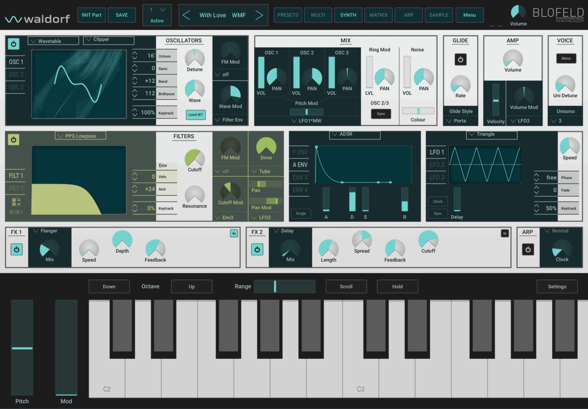 Blofeld iPad – Waldorf Music